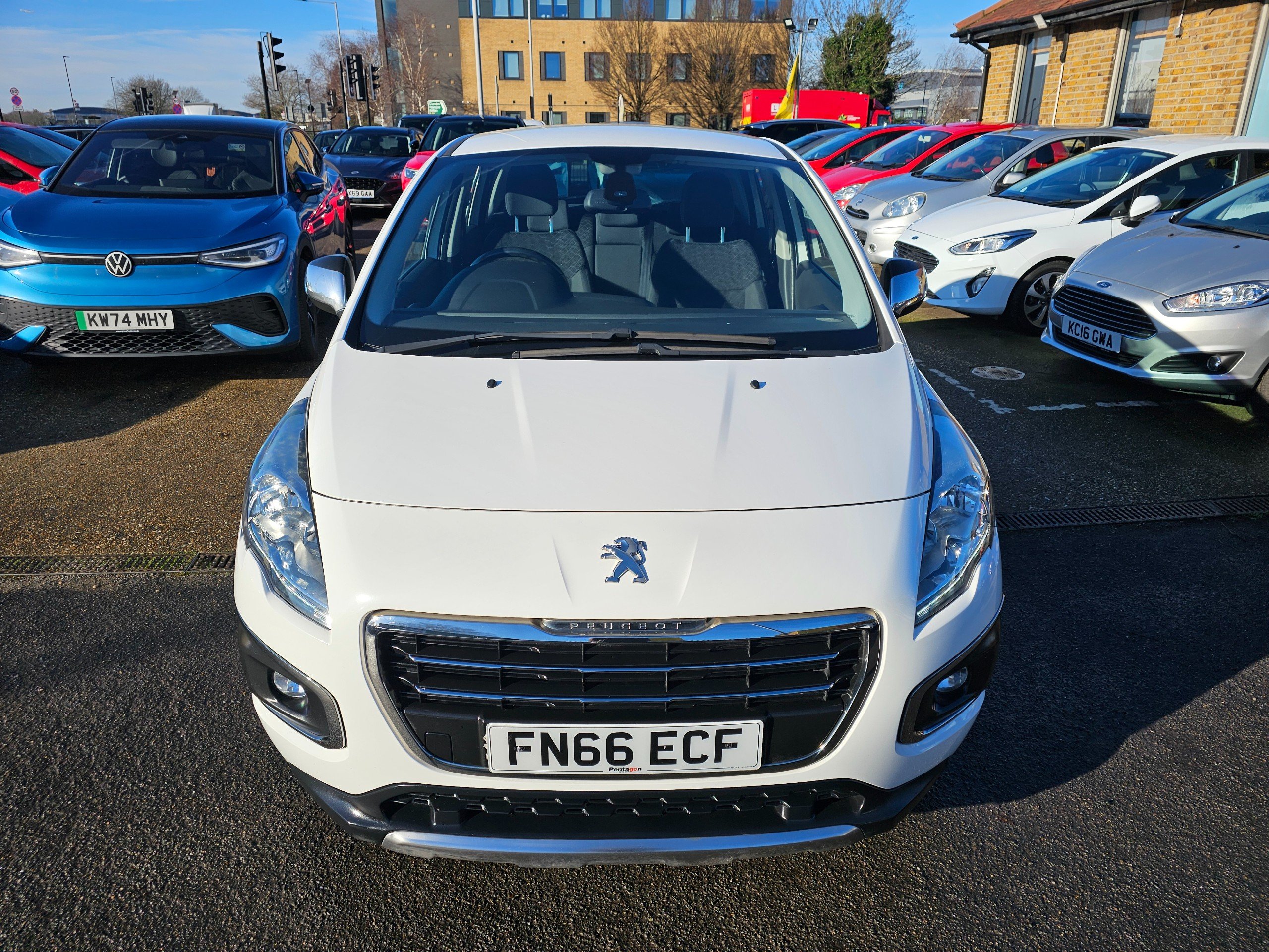 Used 2016 Peugeot 3008 1.6 BlueHDi Active SUV 5dr Diesel EAT Euro 6 (s ...