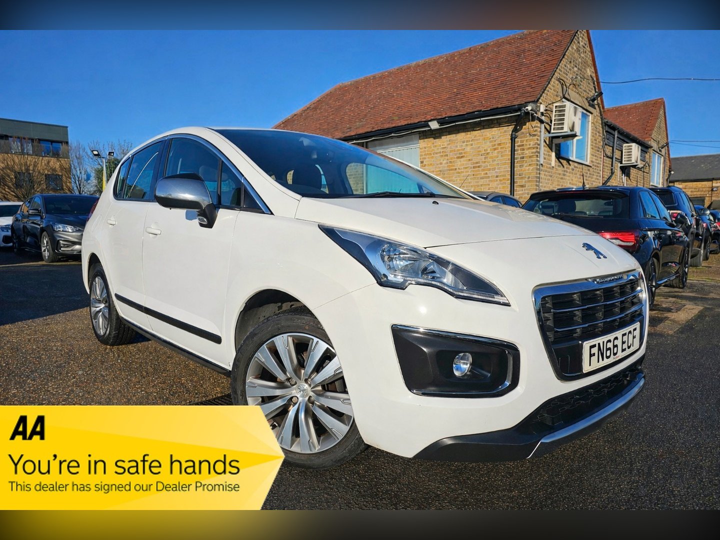 Used 2016 Peugeot 3008 1.6 BlueHDi Active SUV 5dr Diesel EAT Euro 6 (s ...